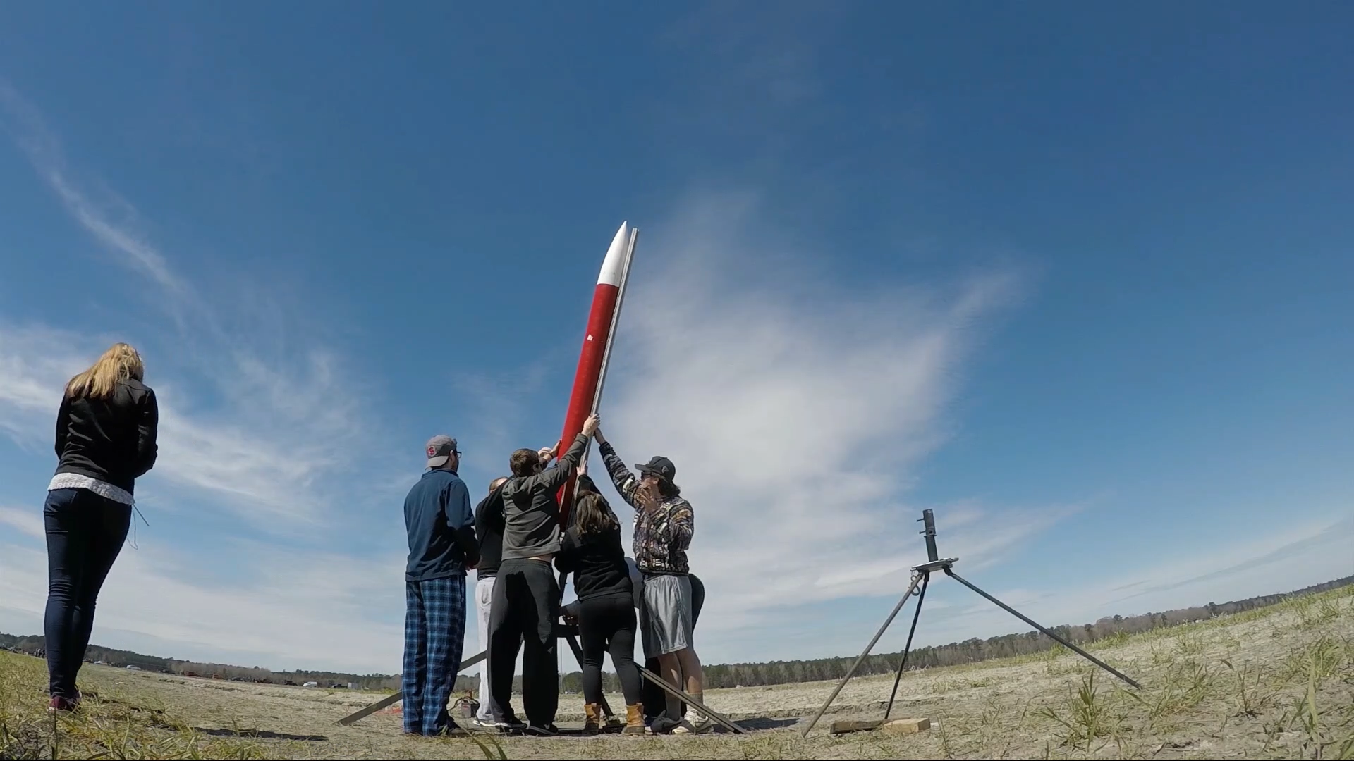 First Full-Scale Launch, Success! | Mechanical and Aerospace Engineering